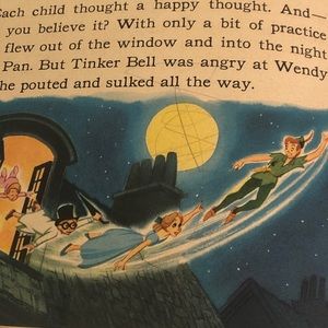 Disney | Other | Vtg Disneys Peter Pan Book Cozy Corner Edition | Poshmark